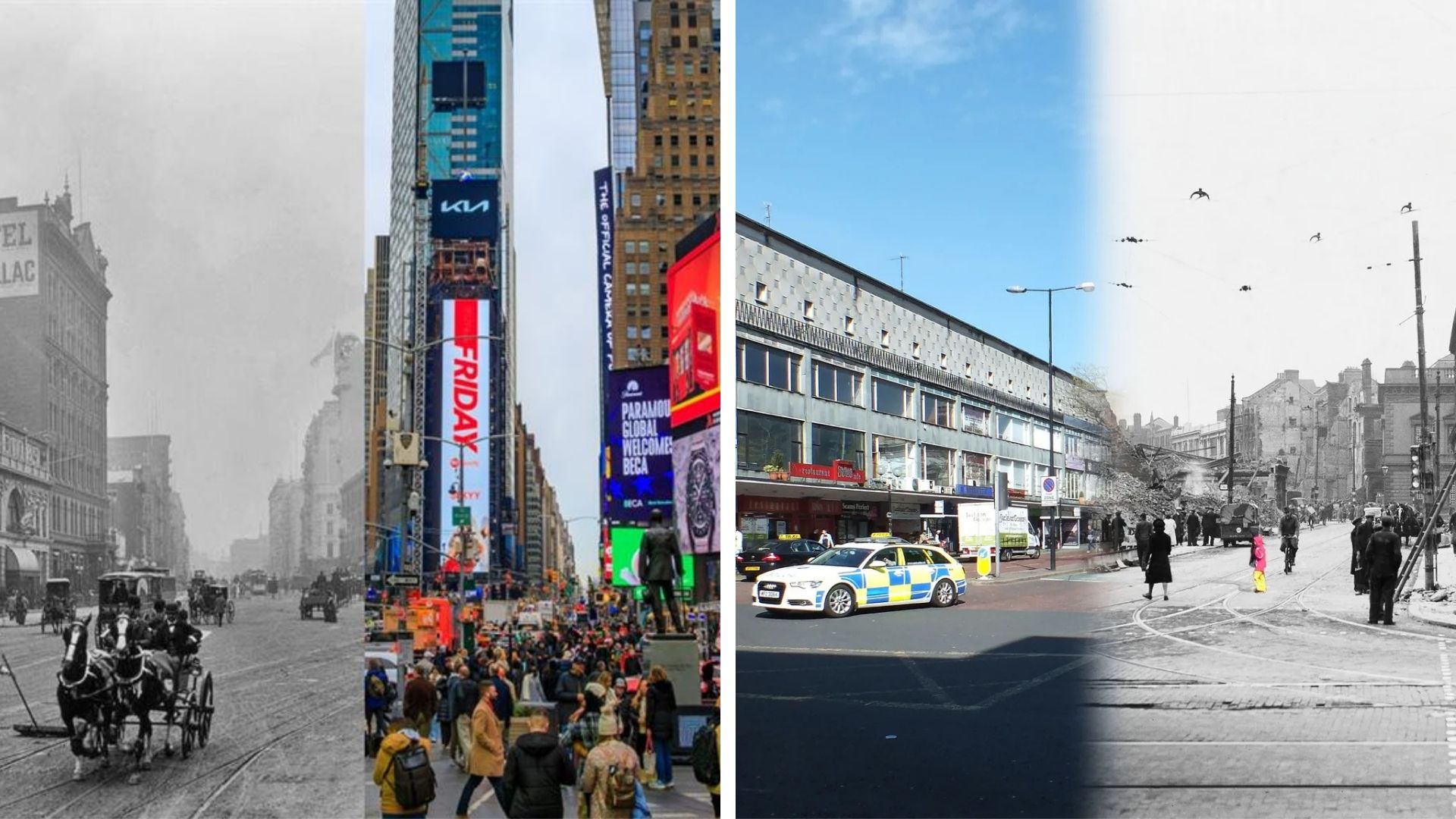 Then vs now photos that will warp your sense of time – Garlic Soda